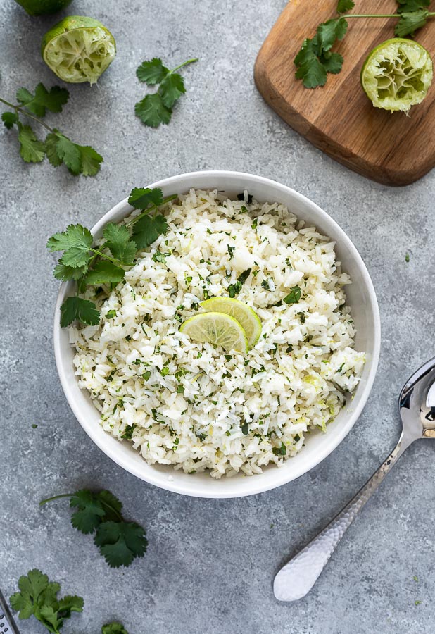 Cilantro Lime Rice | Flavor the Moments