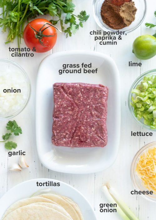 Easy Ground Beef Tacos - Flavor the Moments