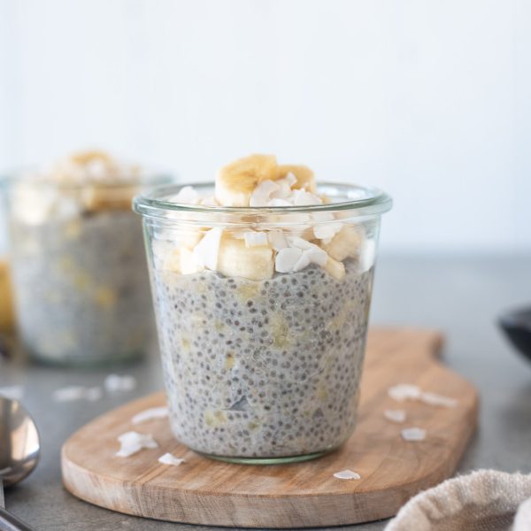 Banana Chia Pudding - Vegan and Gluten-Free!