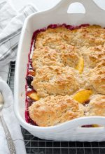 Peach Blackberry Cobbler - Flavor the Moments
