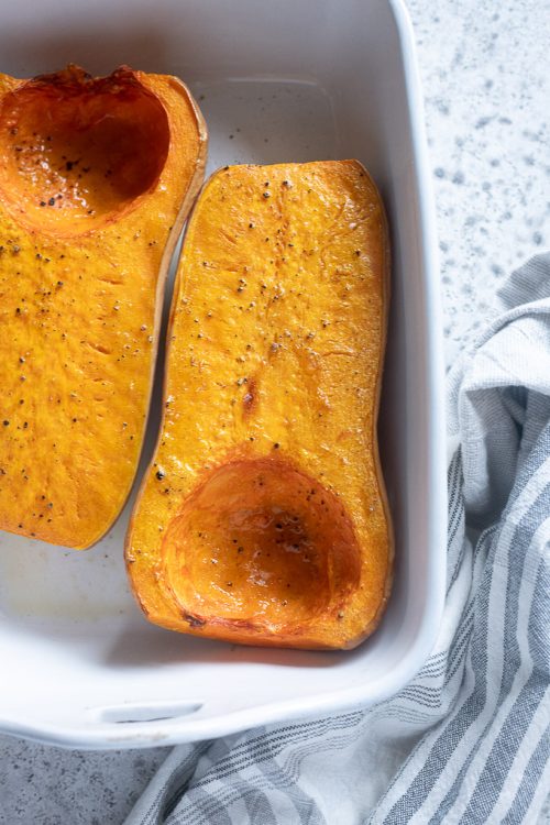 Roasted Whole Butternut Squash - Flavor the Moments
