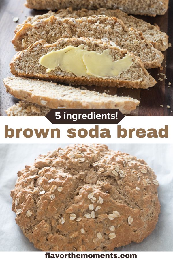 Irish Brown Bread Recipe - Flavor the Moments