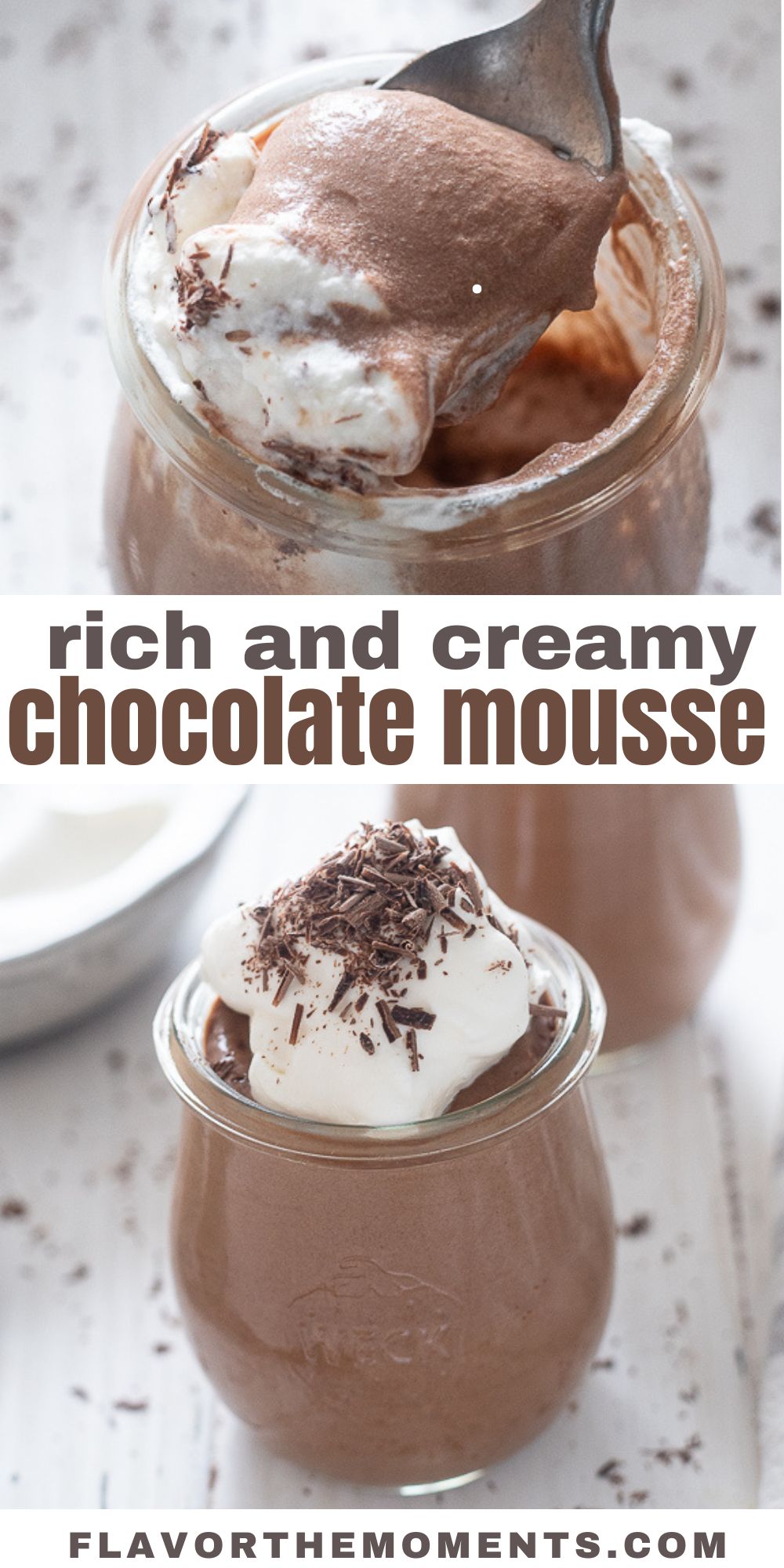 Easy Chocolate Mousse Recipe - Flavor the Moments
