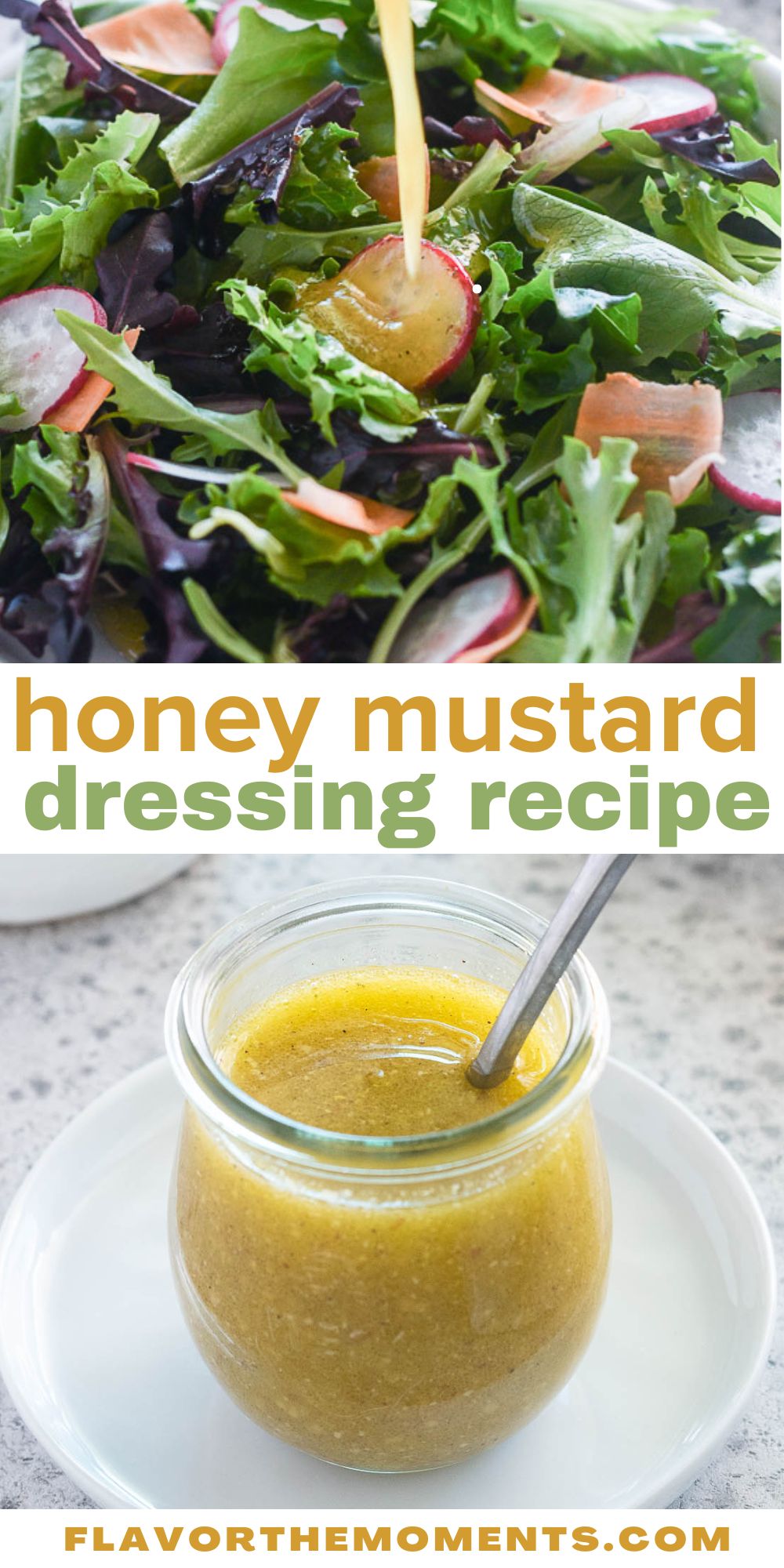 Honey Mustard Dressing Recipe - Flavor the Moments