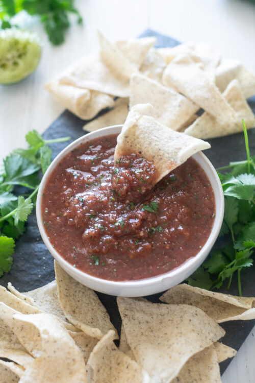 Restaurant Style Salsa Recipe - Flavor the Moments