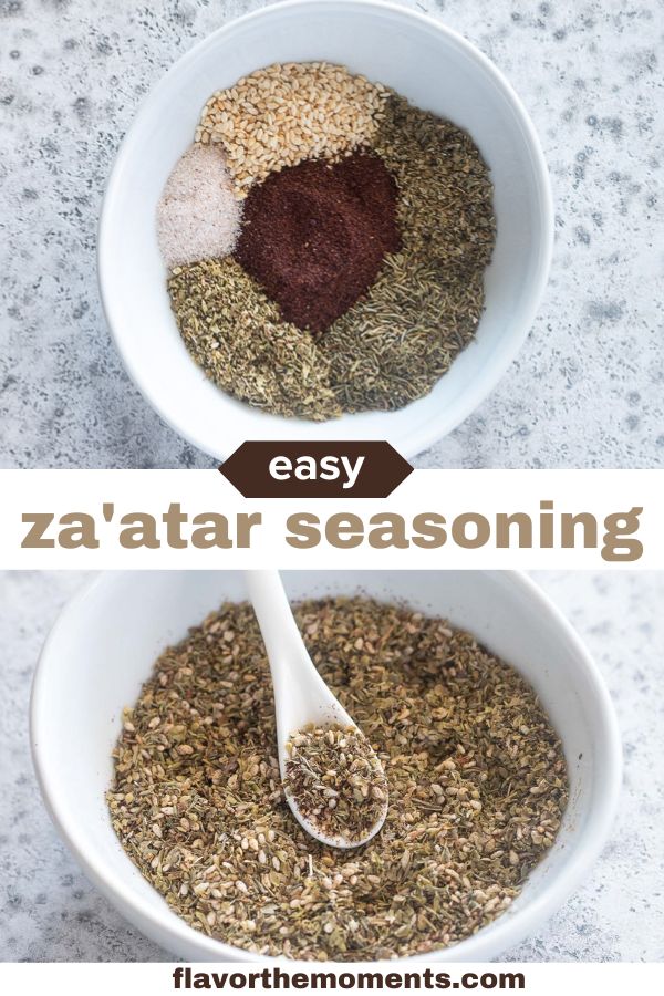 Za'atar Spice Recipe - Flavor the Moments