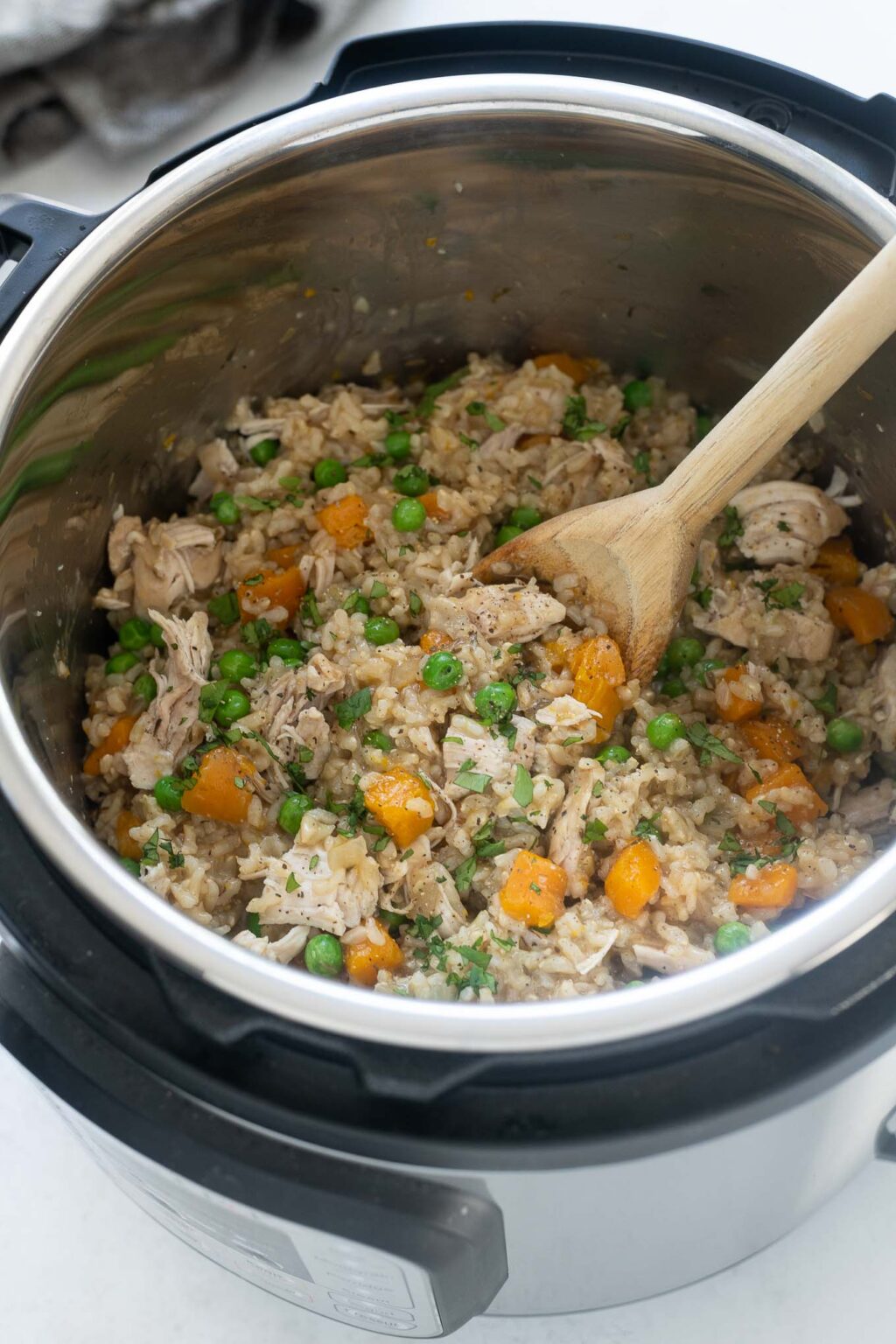 Instant Pot Chicken and Rice - Flavor the Moments