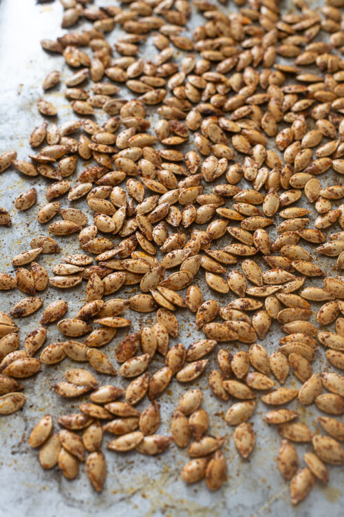 Roasted Pumpkin Seeds - Flavor the Moments