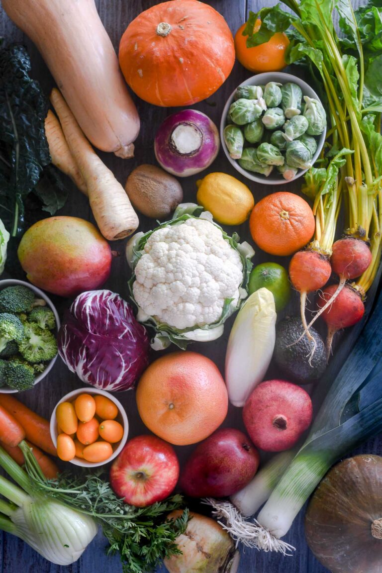 Winter Fruits and Vegetables - Seasonal Produce Guide