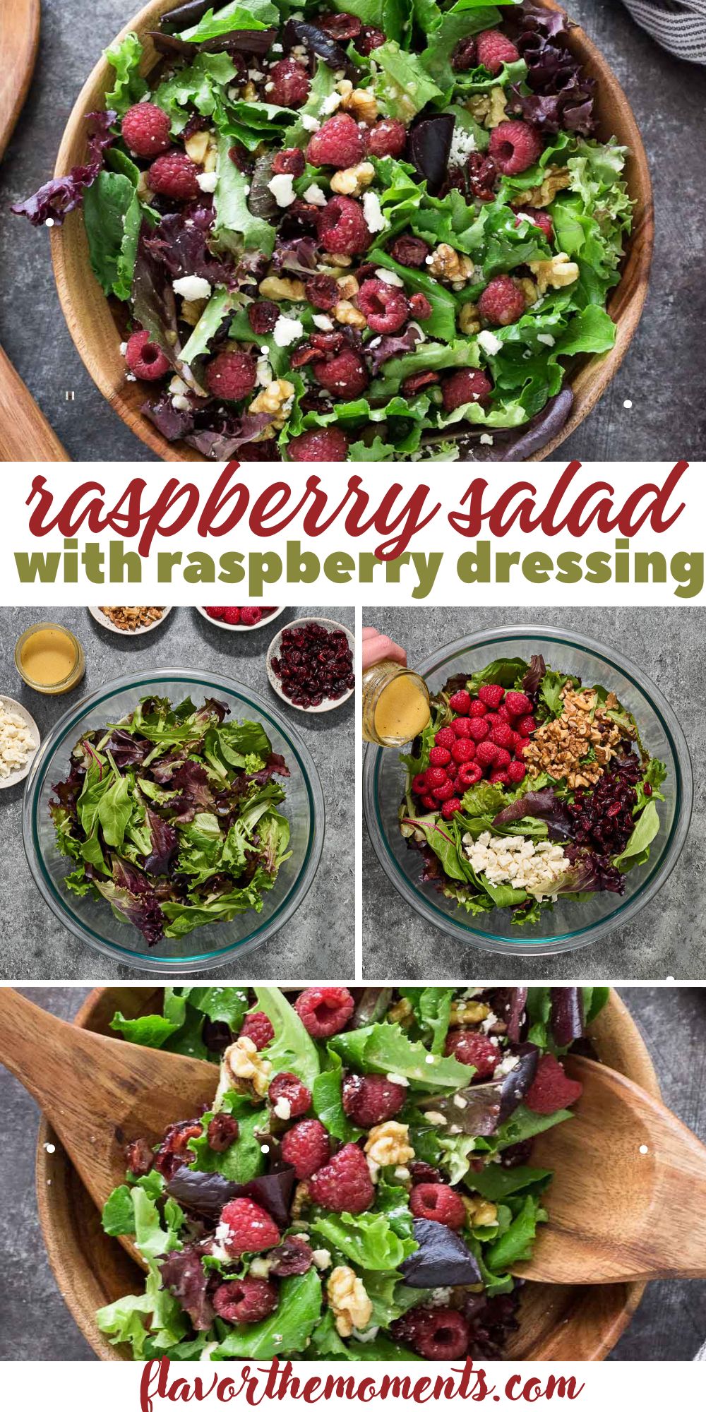 Raspberry Salad | Flavor the Moments
