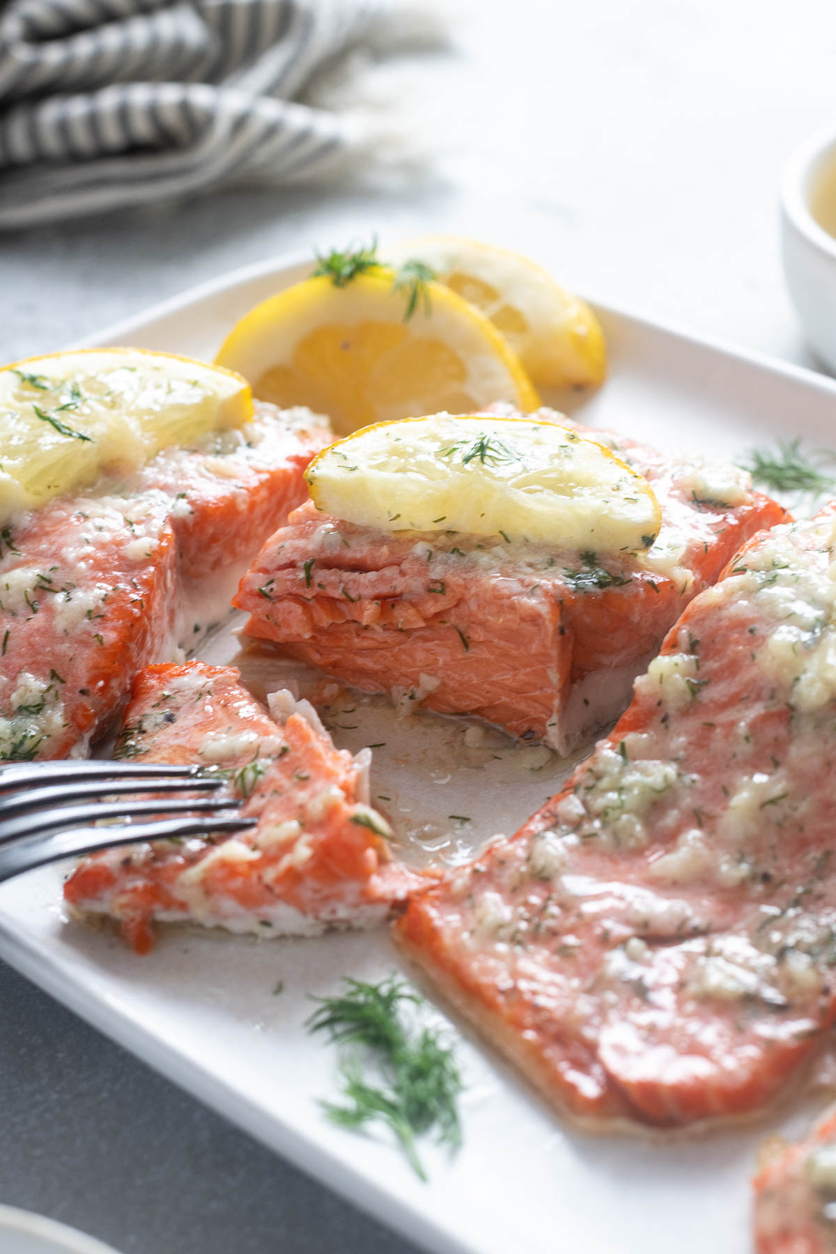 Garlic Butter Salmon Recipe - Flavor the Moments