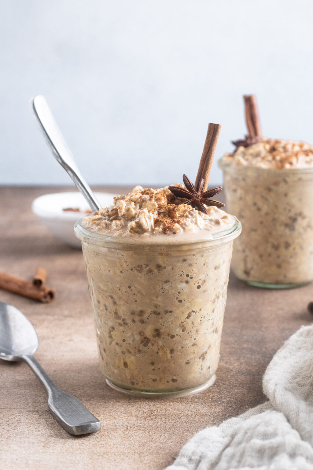 Spiced Chai Overnight Oats - Flavor the Moments