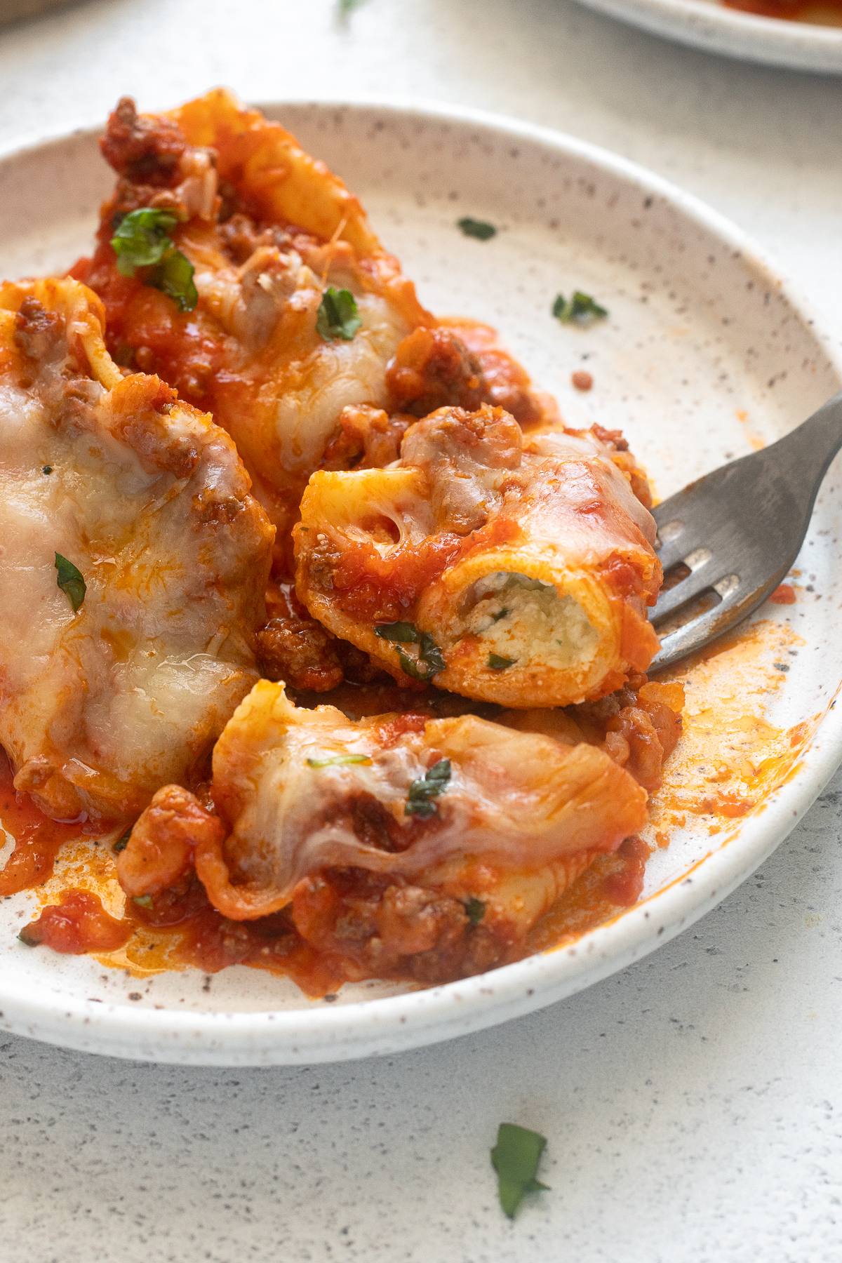 Ricotta Stuffed Shells with Ground Beef - Flavor the Moments
