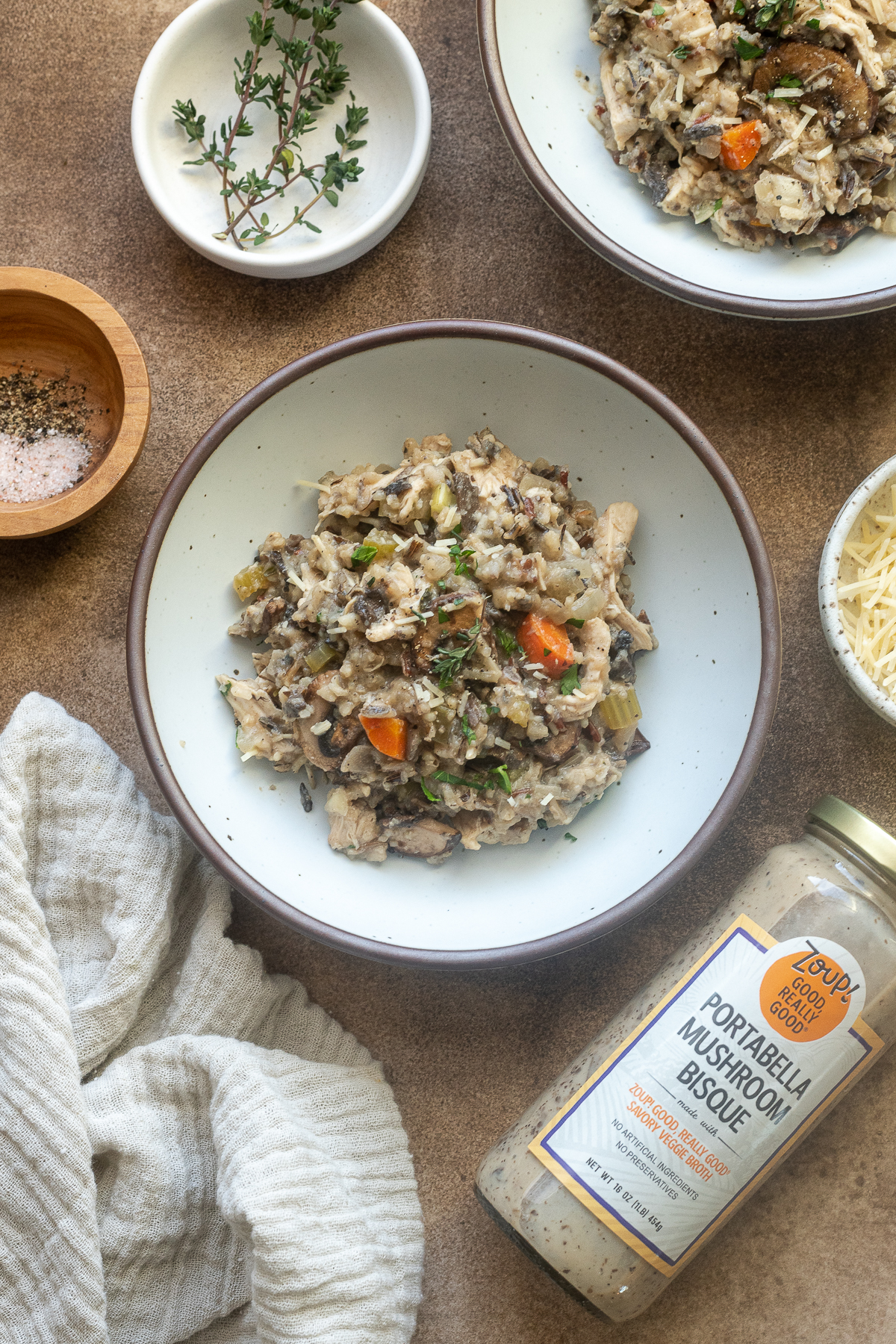 Crock Pot Chicken and Wild Rice Casserole - Flavor the Moments