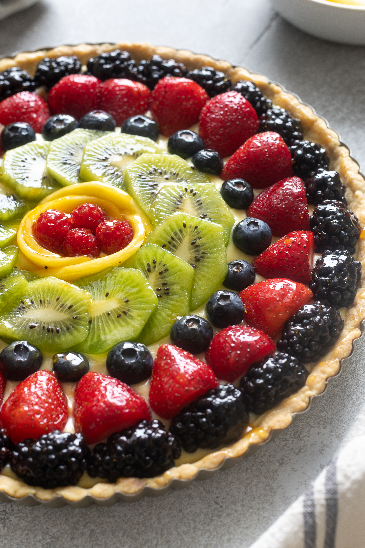 French Fruit Tart Recipe - Flavor the Moments