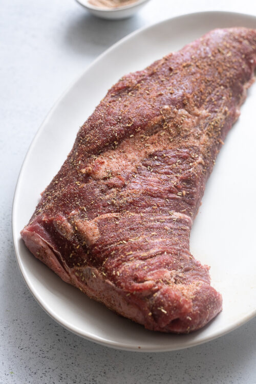 Grilled Tri Tip Roast with Santa Maria Rub - Flavor the Moments