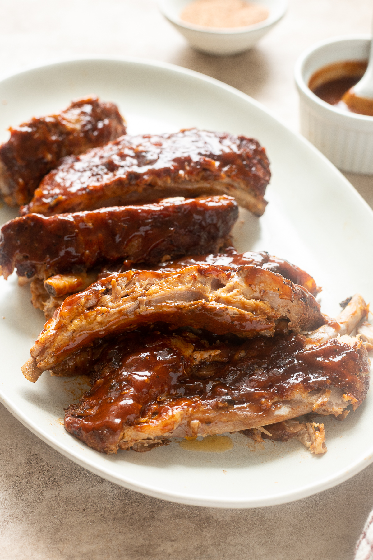 Easy Slow Cooker Baby Back Ribs - Flavor the Moments