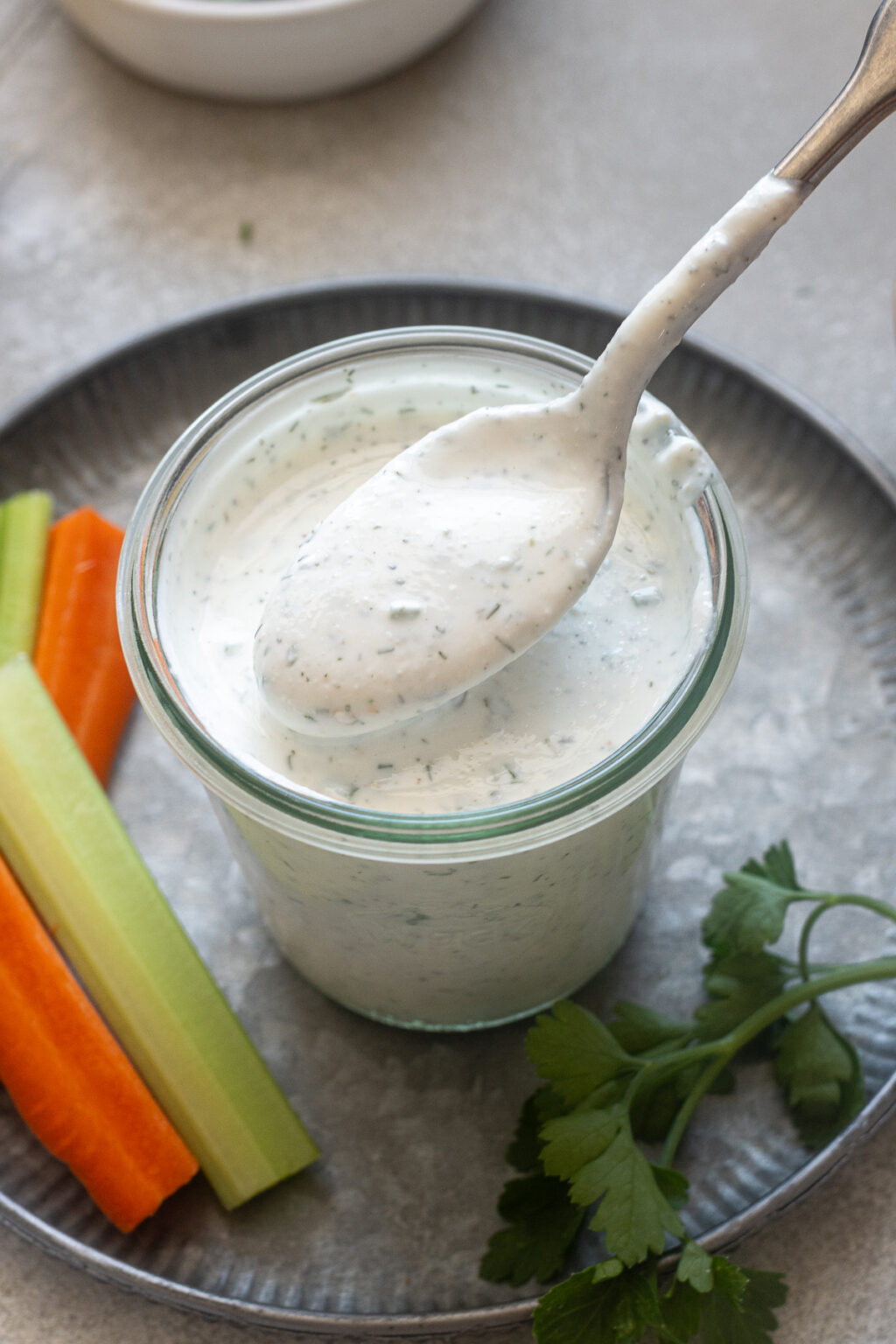 Greek Yogurt Ranch Dressing - Flavor the Moments