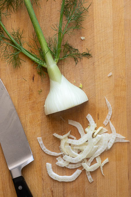Arugula and Fennel Salad - Flavor the Moments